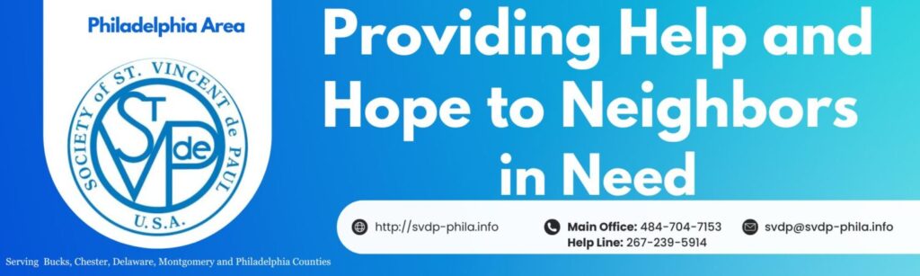 CONTACT US - St. Vincent de Paul Society of Philadelphia